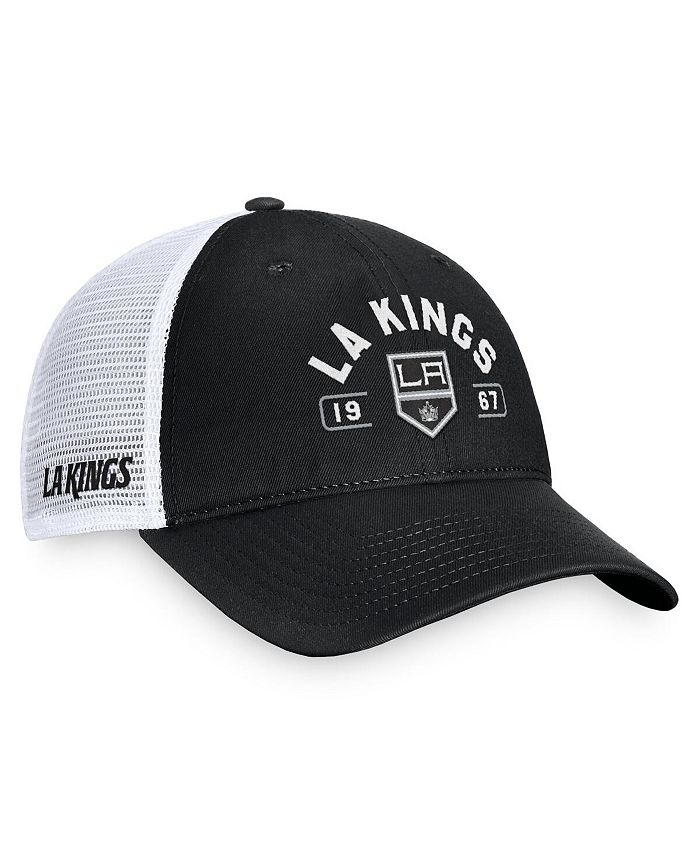Fanatics Men's Black/White Los Angeles Kings Free Kick Trucker ...