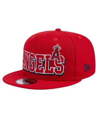 New Era Men's Red Los Angeles Angels Game Day Bold 9FIFTY Snapback Hat ...