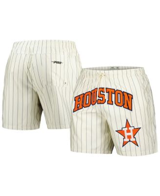Pro Standard Men's Cream Houston Astros Pinstripe Retro Classic Woven ...