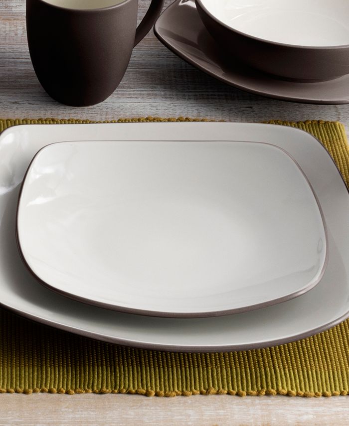 Noritake Colorwave Square Salad Plates, Set of 4 - Macy's