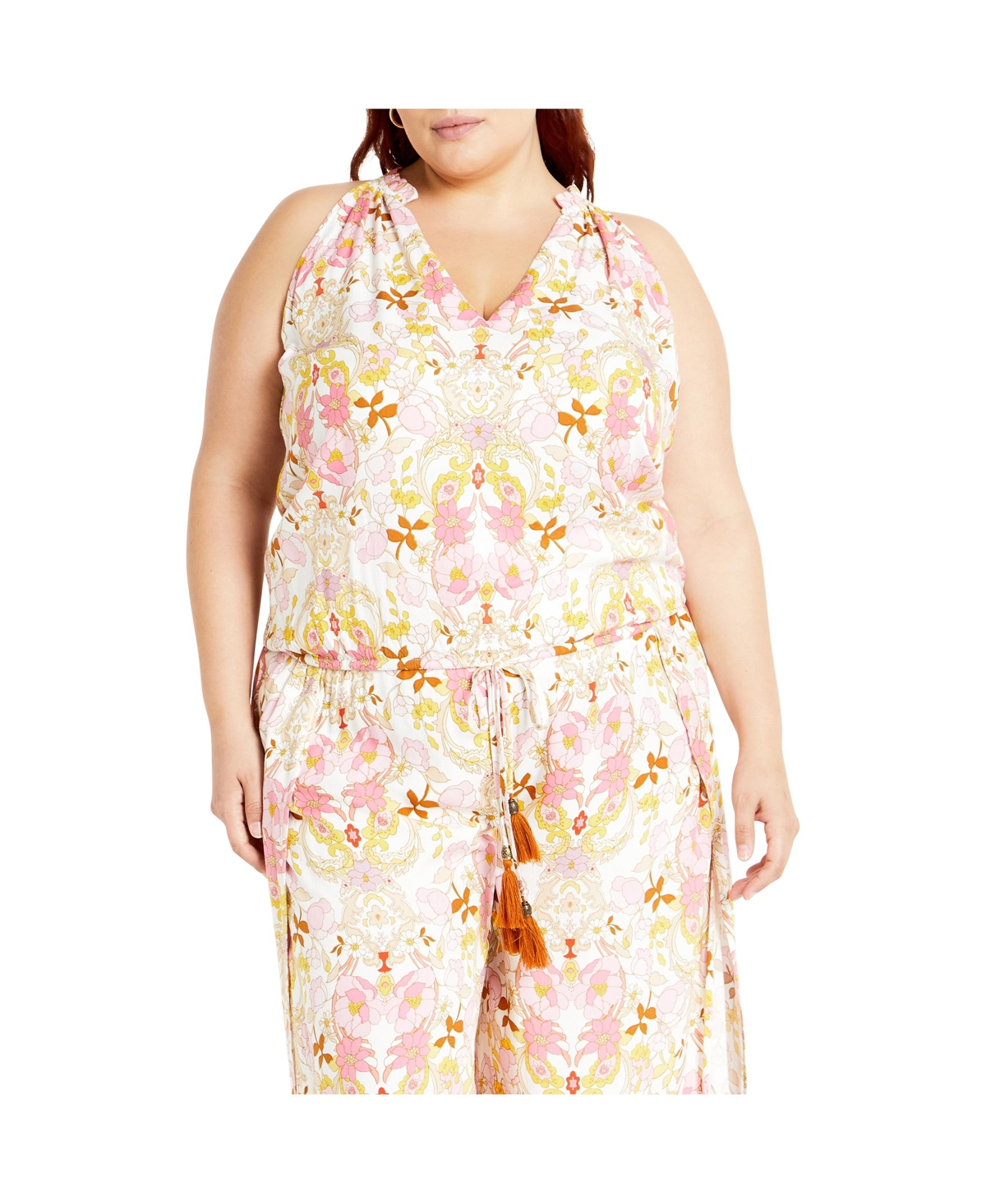 Click here for City Chic Womens Sky Top - Ivory free spirit prices