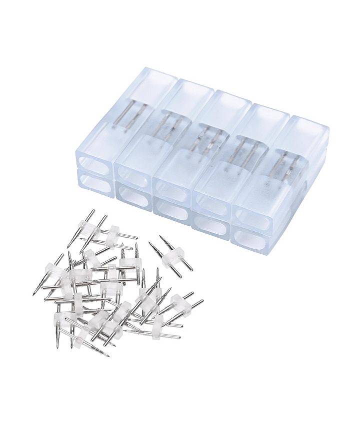 Yescom DELight 10 Sets 2 Wire Splice Connector with Pins for 7x14mm LED ...