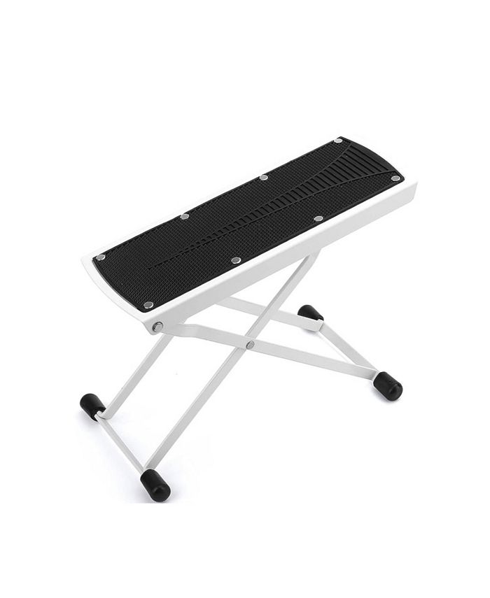 5 Core Guitar Foot Stool Height Adjustable Folding Leg Rest Portable ...