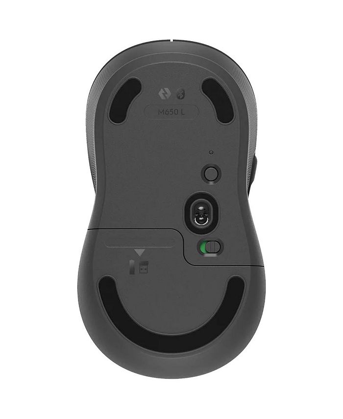 Logitech Signature M650 Wireless Mouse - Graphite - Macy's