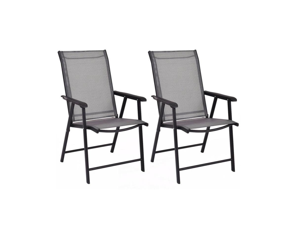 Click here for Slickblue Set of 2 Outdoor Patio Folding Chair wit... prices