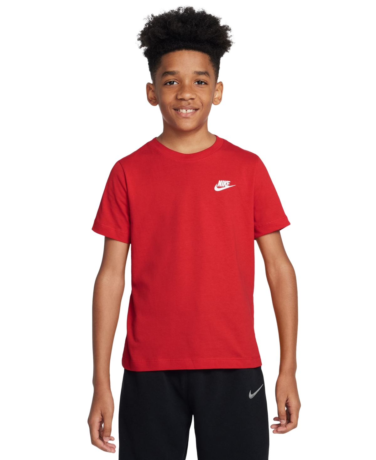 Click here for Sportswear Embroidered Logo Graphic T-Shirt - Univ... prices