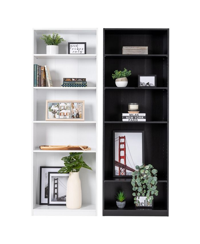 Amber & Emily 5-Tier Bookshelf - Macy's