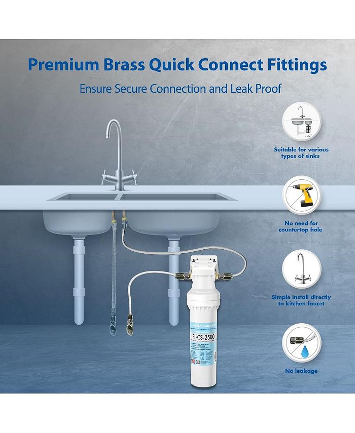 APEC Water Systems Premium Quality High Capacity Under-Counter Water ...