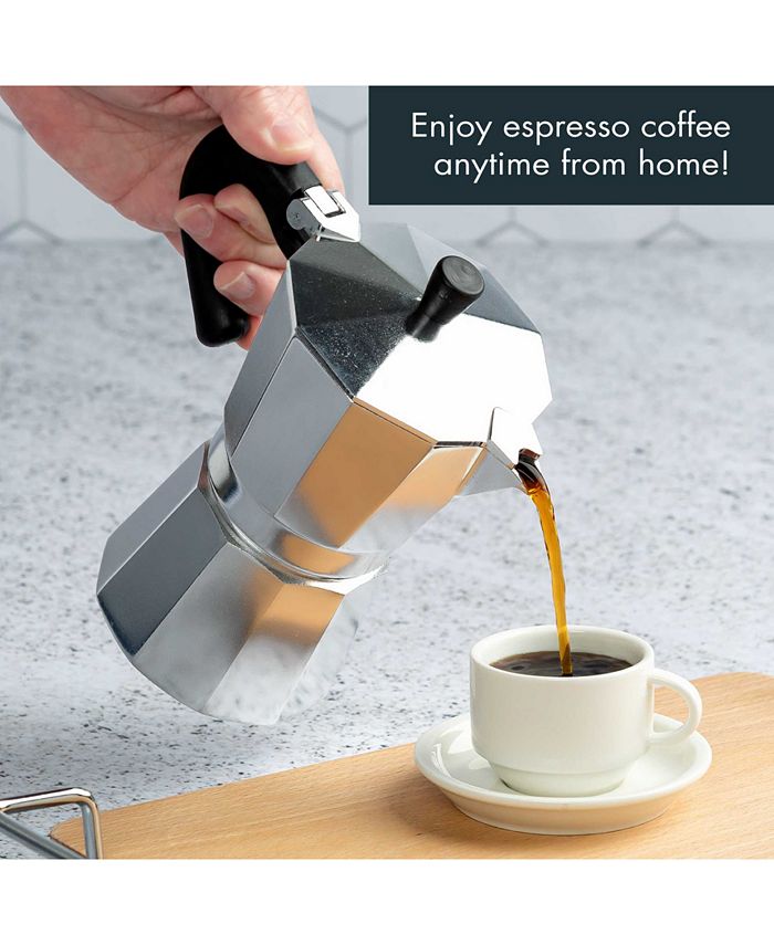 Primula Aluminum Stovetop 6-Cup Espresso Maker - Macy's