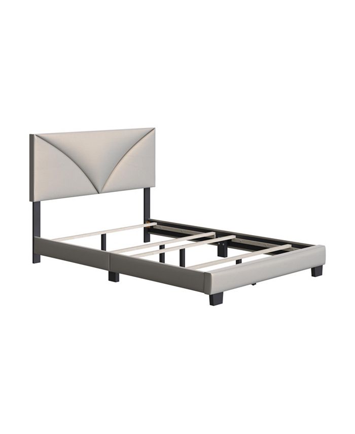Boyd Sleep Cornerstone Upholstered Platform Bed Frame - Macy's
