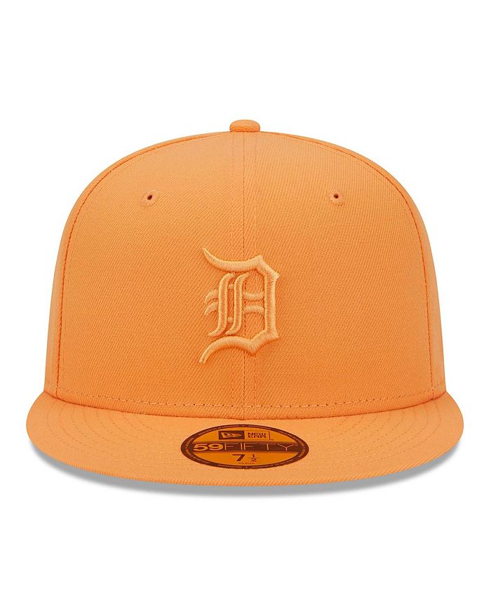 New Era Men's Orange Detroit Tigers Spring Color 59FIFTY Fitted Hat ...