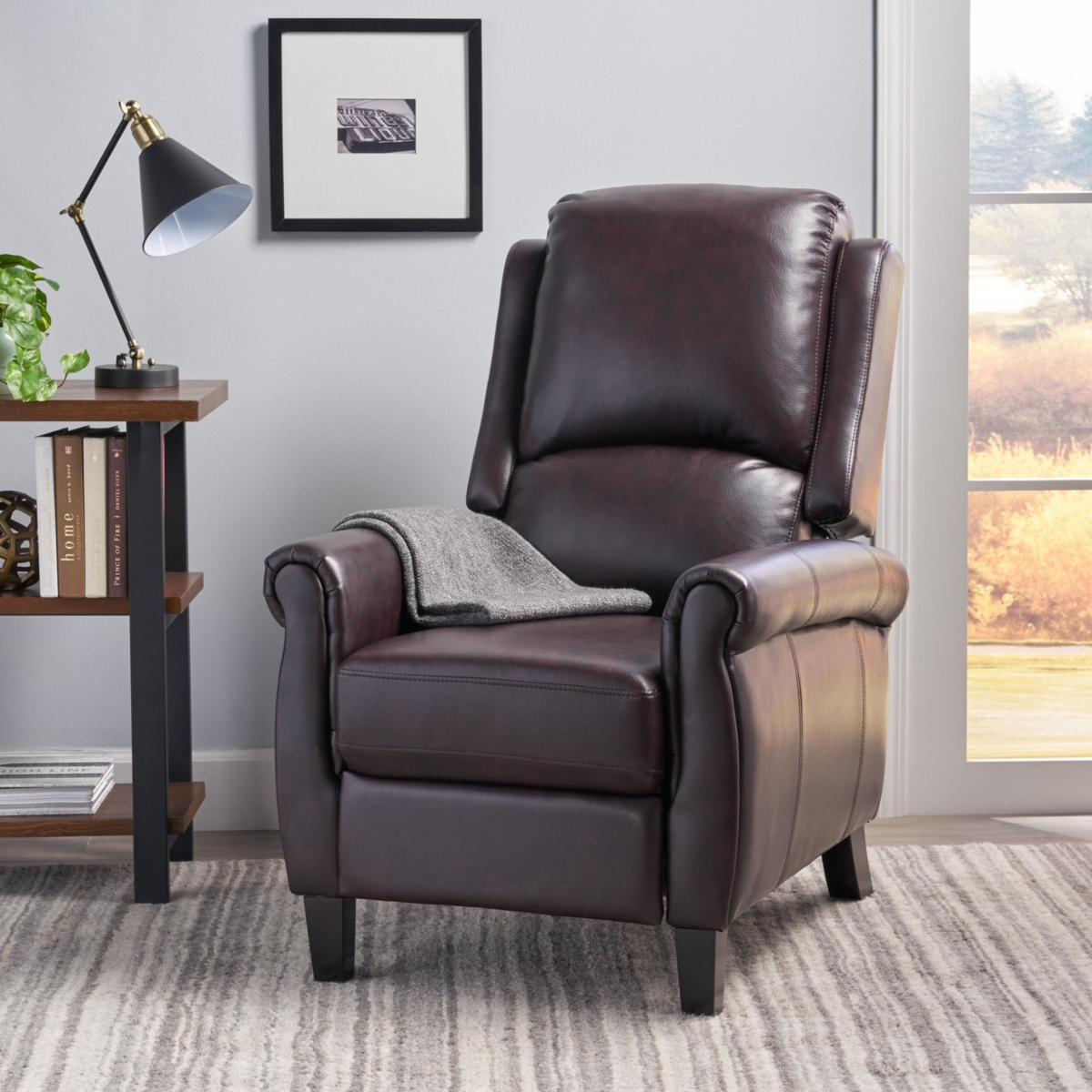 Click here for Streamdale Memphis Pu Leather Club Chair  Espresso... prices