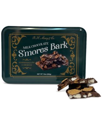 R.H. Macy & Co. Milk Chocolate S'mores Bark Gift Tin, 10oz - Macy's