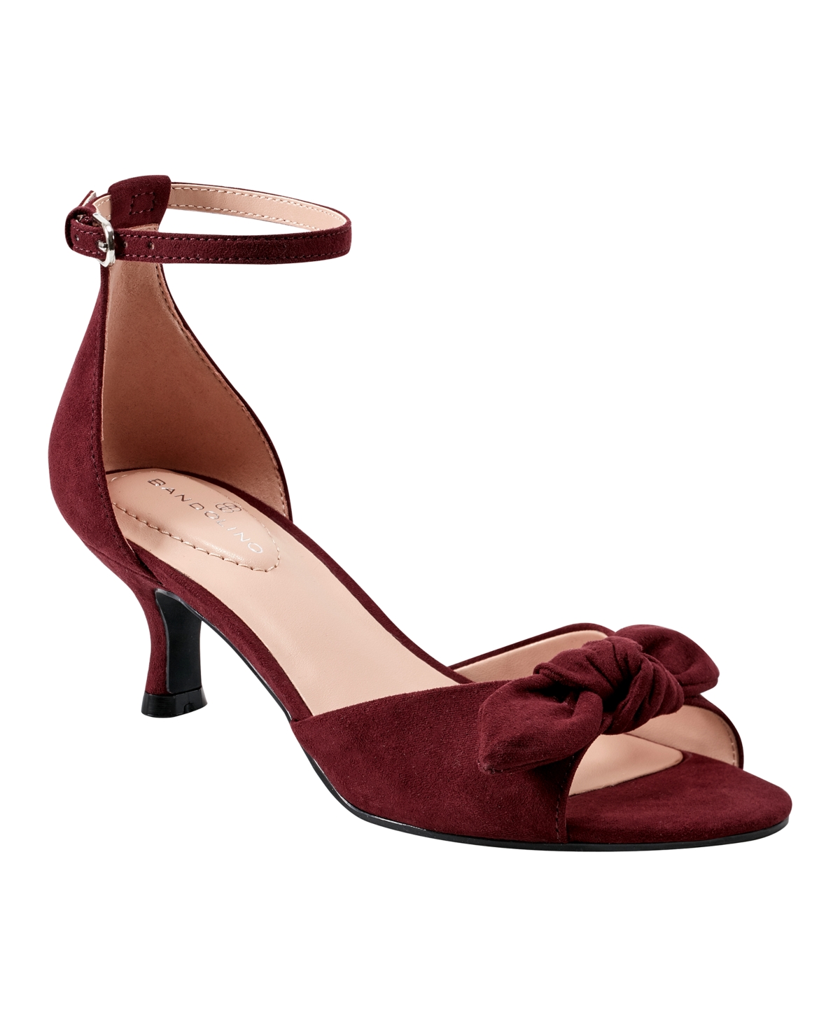Click here for Bandolino Womens Andora Bow Kitten Heel Sandals -... prices