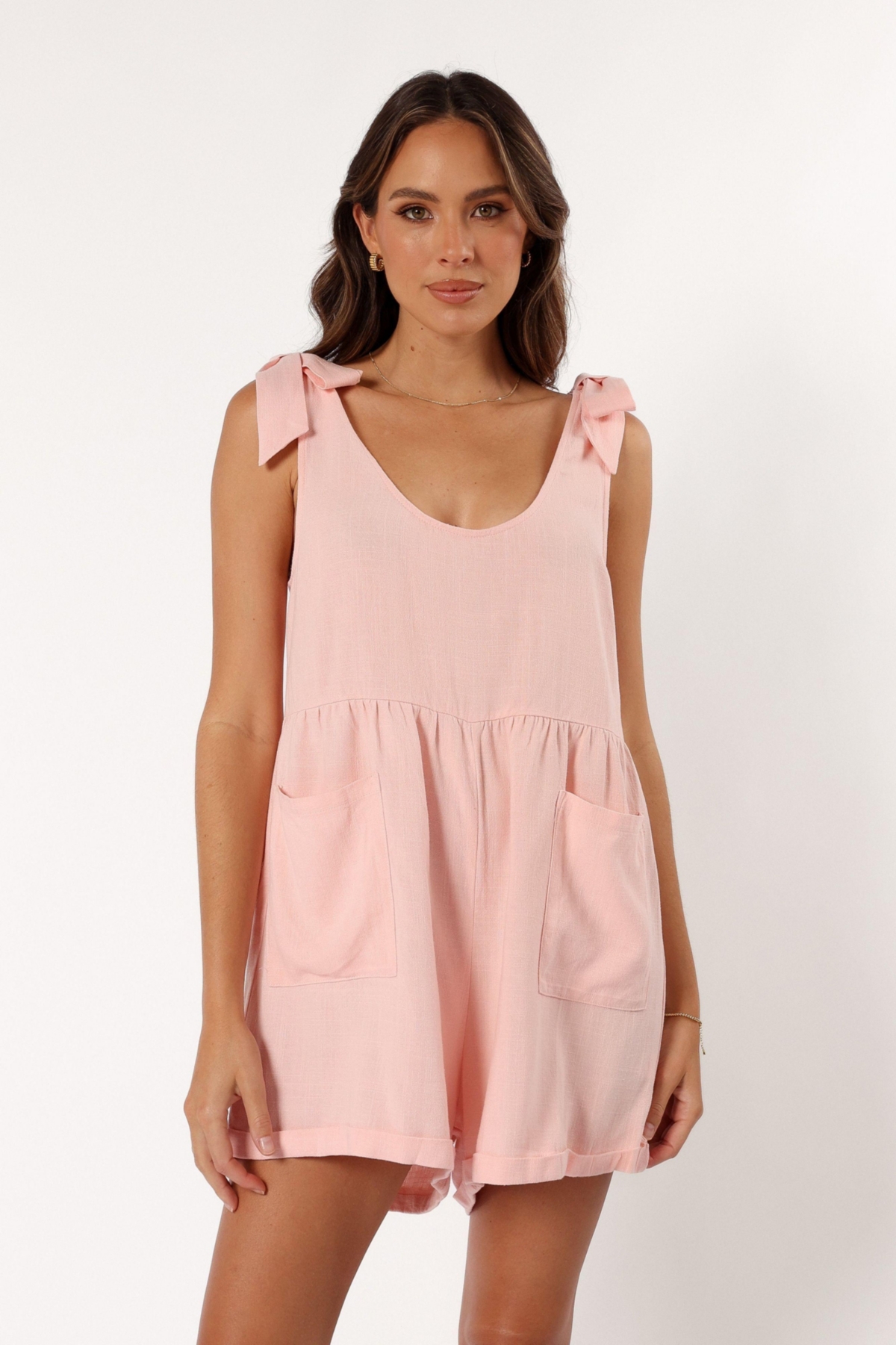 Click here for Lindy Romper - Pink prices