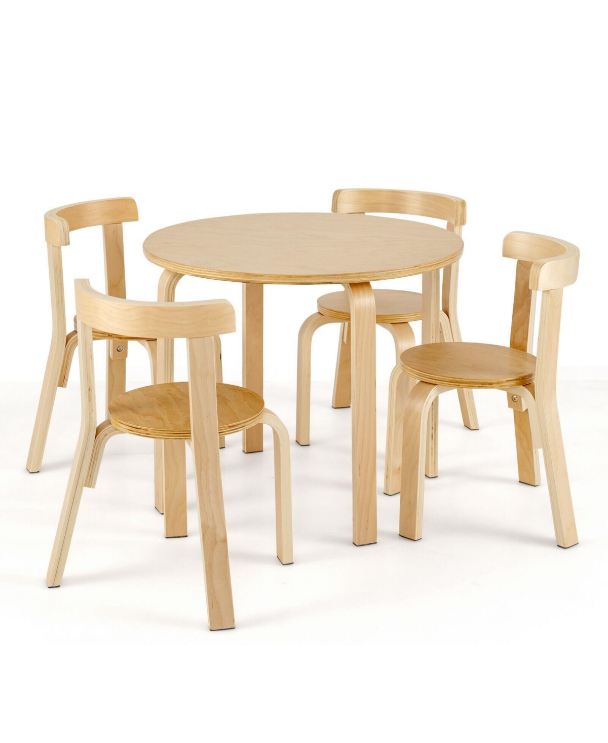 Click here for Slickblue 5-Piece Kids Wooden Curved Back Activity... prices