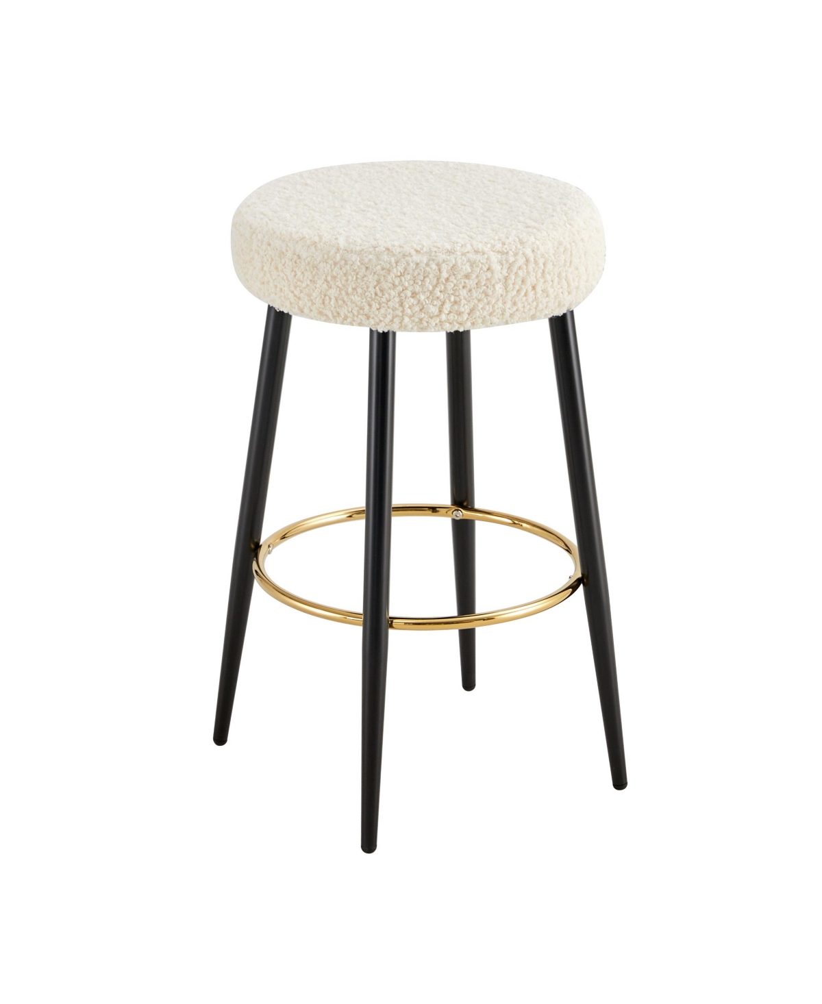 Click here for Simplie Fun Minimalist Faux Leather Bar Stool with... prices