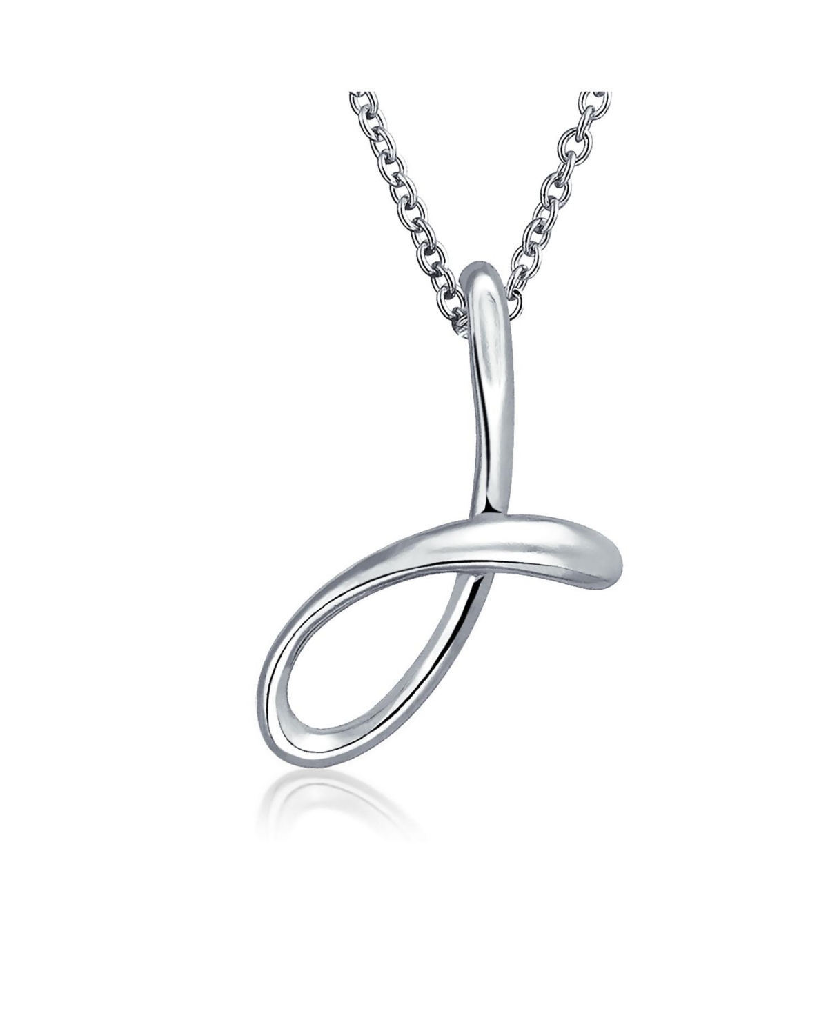 Click here for Bling Jewelry Alphabet Initial Pendant Necklace .9... prices