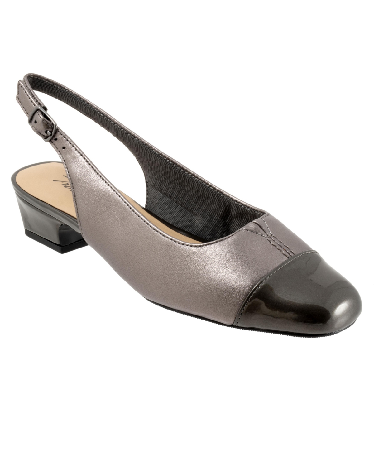 Click here for Trotters Dea Pump - Pewter prices