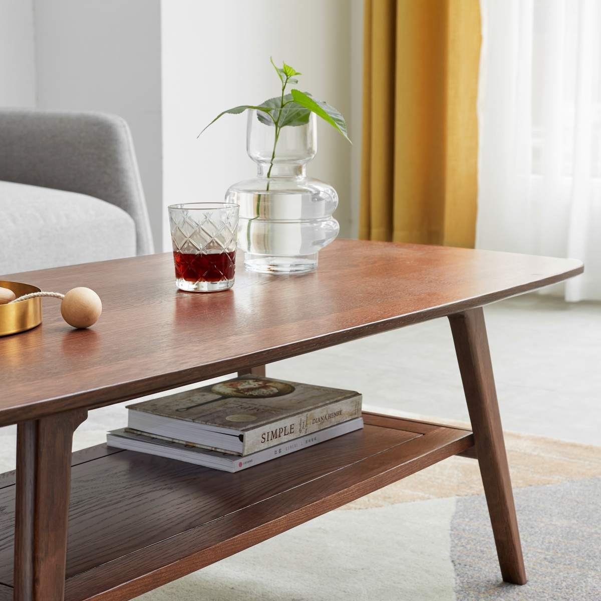 Click here for Streamdale North American Oak Solid Wood Coffee Ta... prices