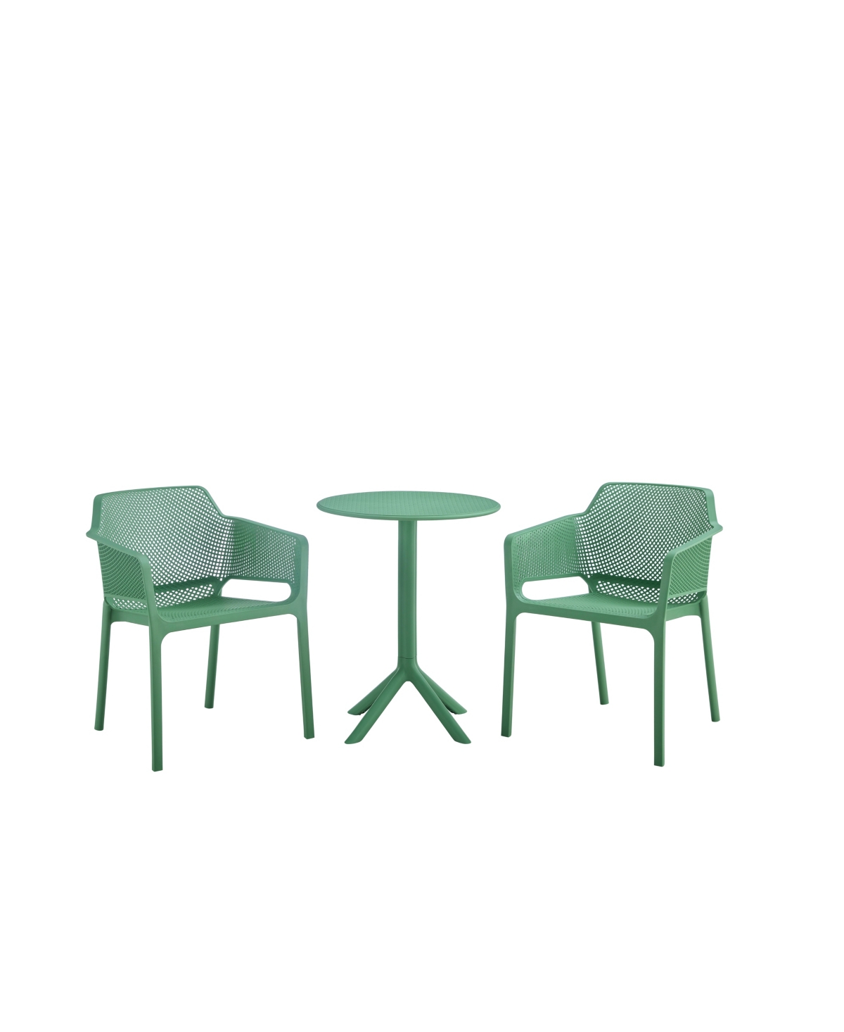 Click here for Streamdale Furniture 3 piece plastic arm chair Bis... prices