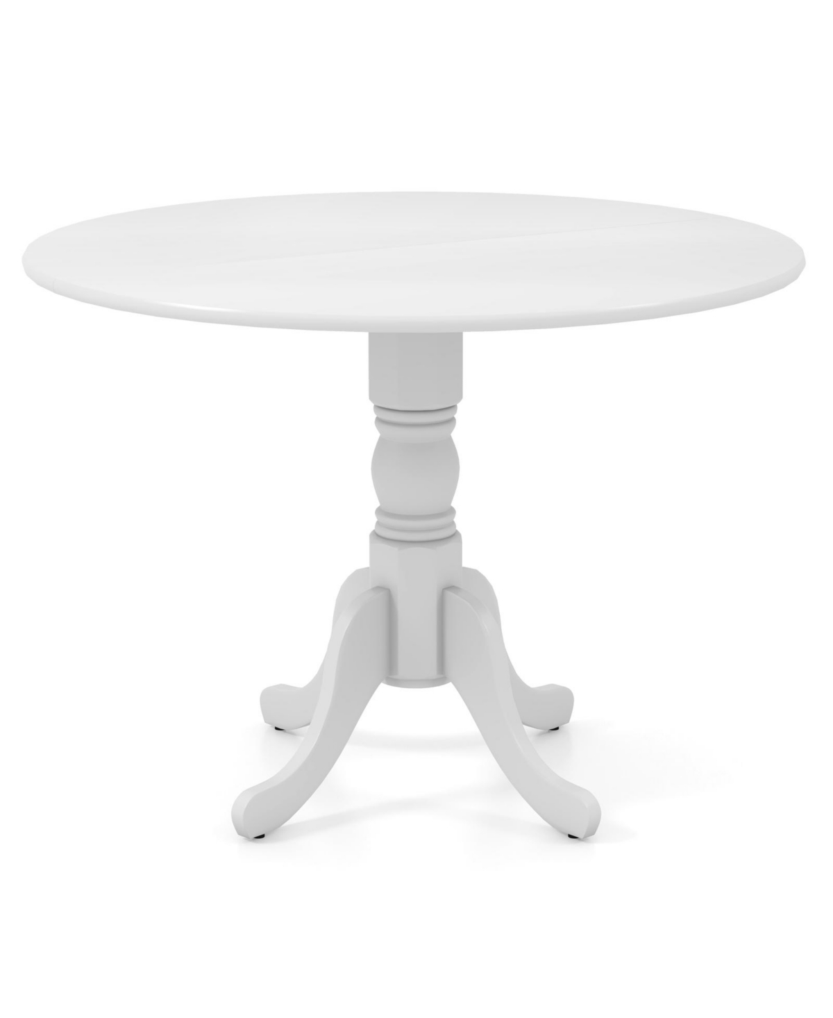 Click here for Round Wooden Dining Table with Curved Trestle Legs... prices