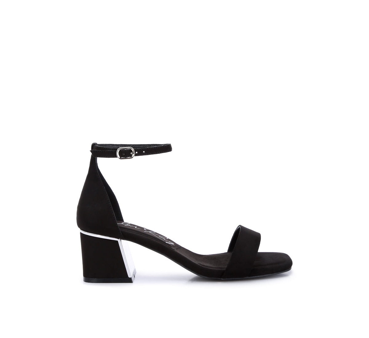 Click here for Eshe Block Heel Sandals Women - Black prices