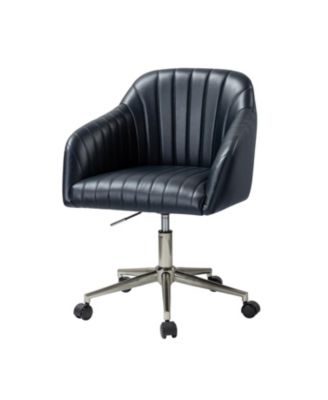 Hulala Home Mid-century Lucia Task Chair with Channel-shaped tufted ...