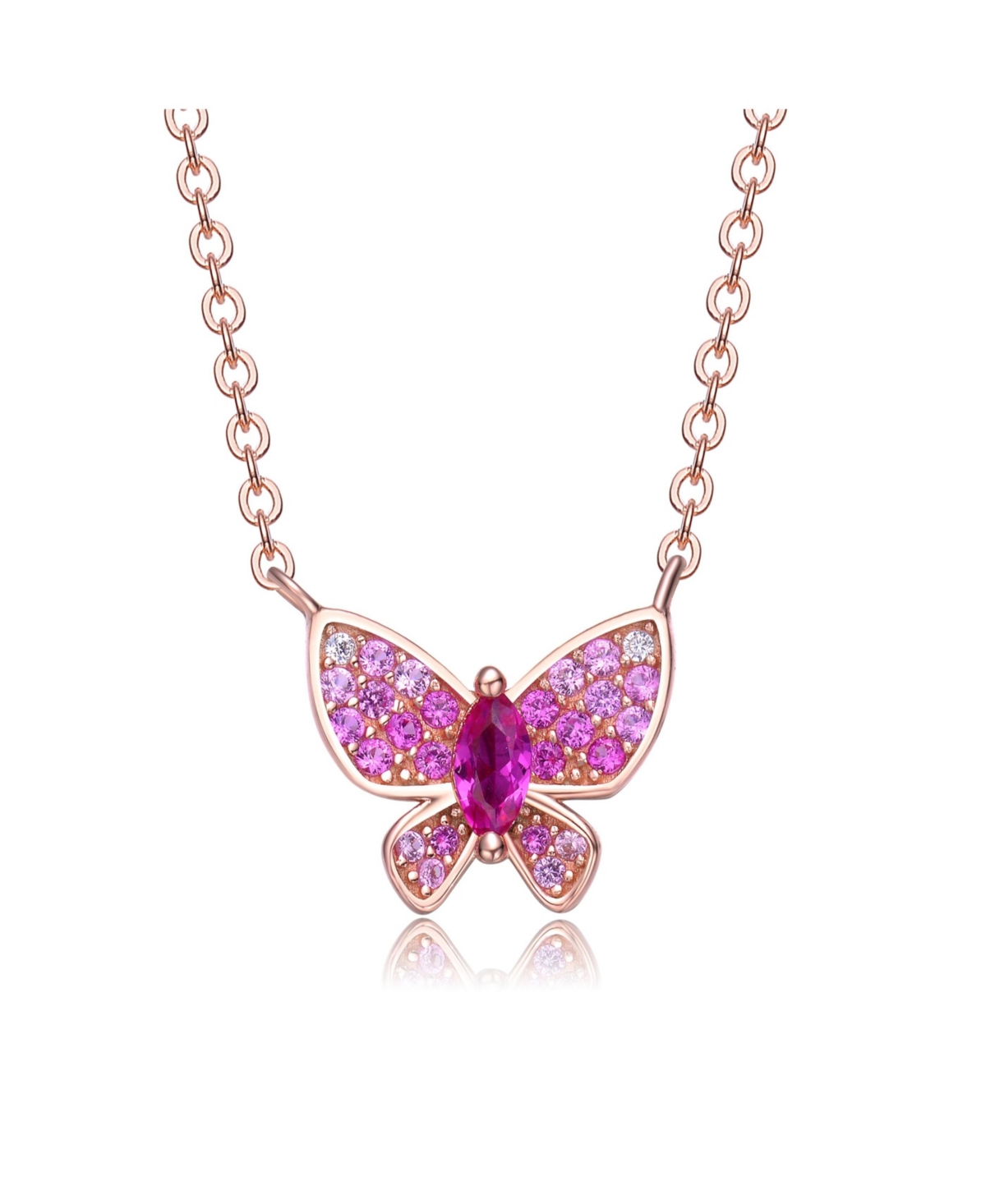 Click here for GiGiGirl Sterling Silver 18k Rose Gold Plated with... prices