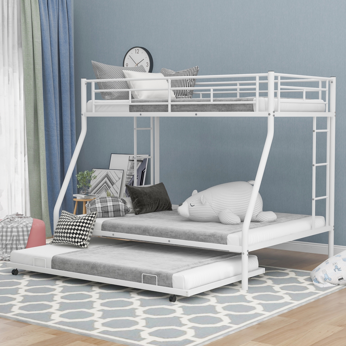 Click here for Streamdale Twin over Full Bunk Bed with Trundle an... prices