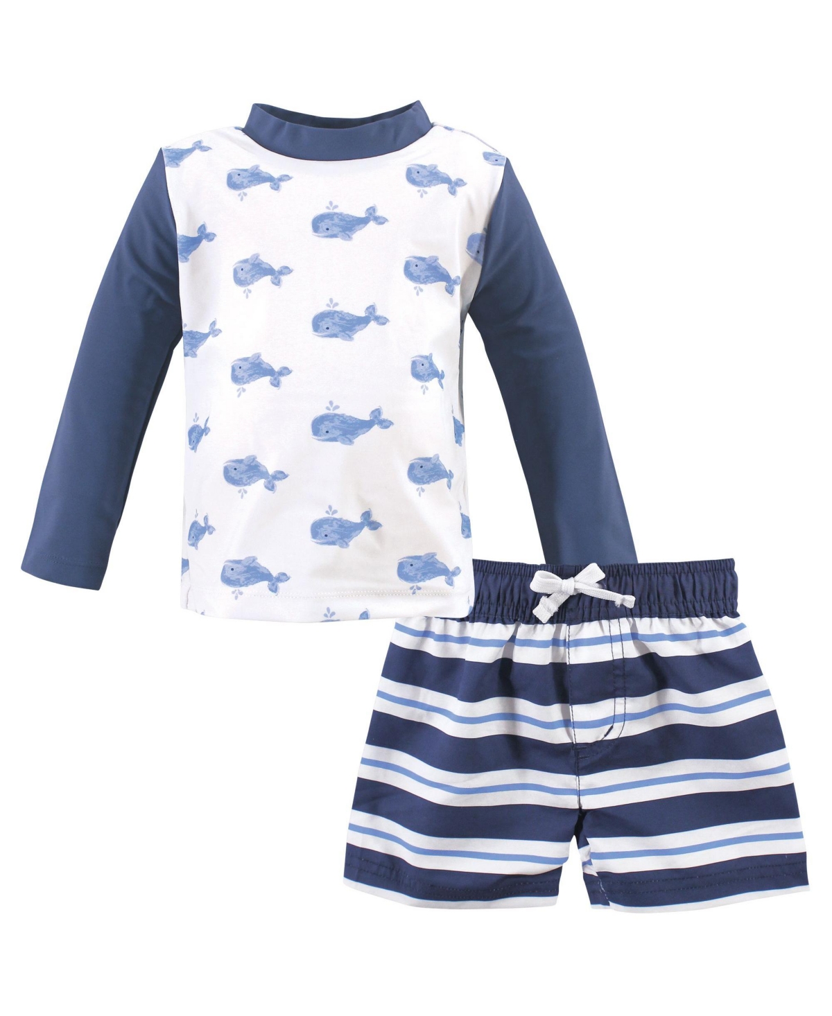 Click here for Hudson Baby Baby Boys Hudson Sun-Safe Rashguard Se... prices