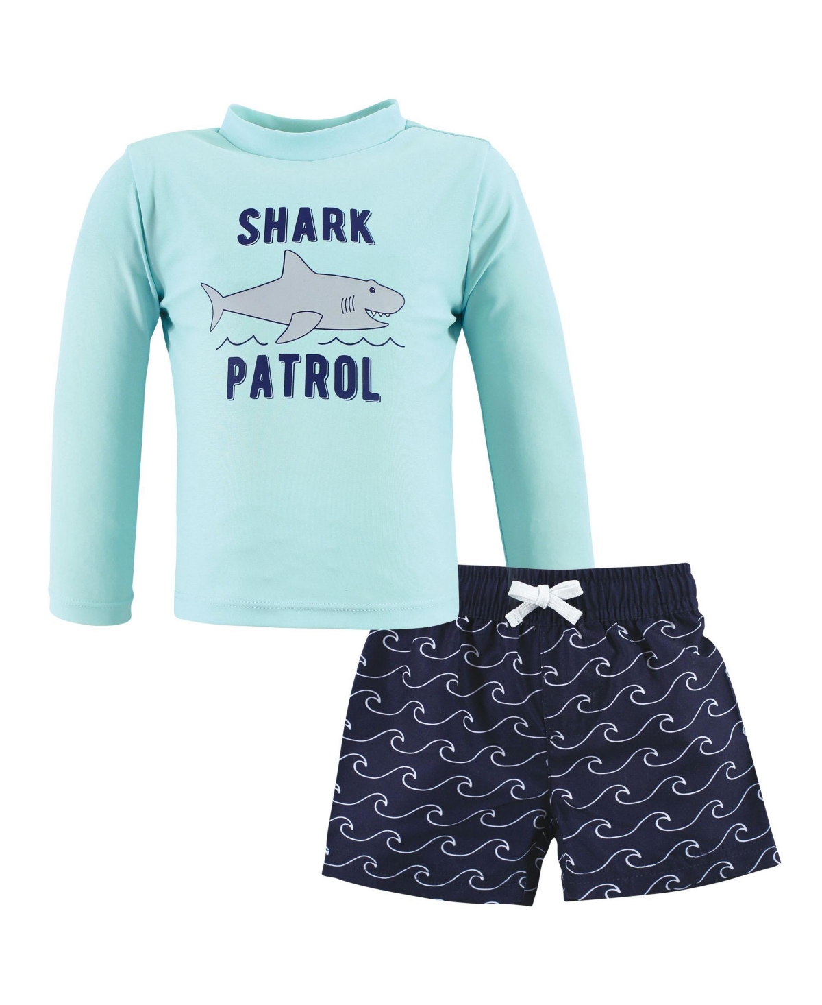 Click here for Hudson Baby Baby Boys Hudson Sun-Safe Rashguard Se... prices