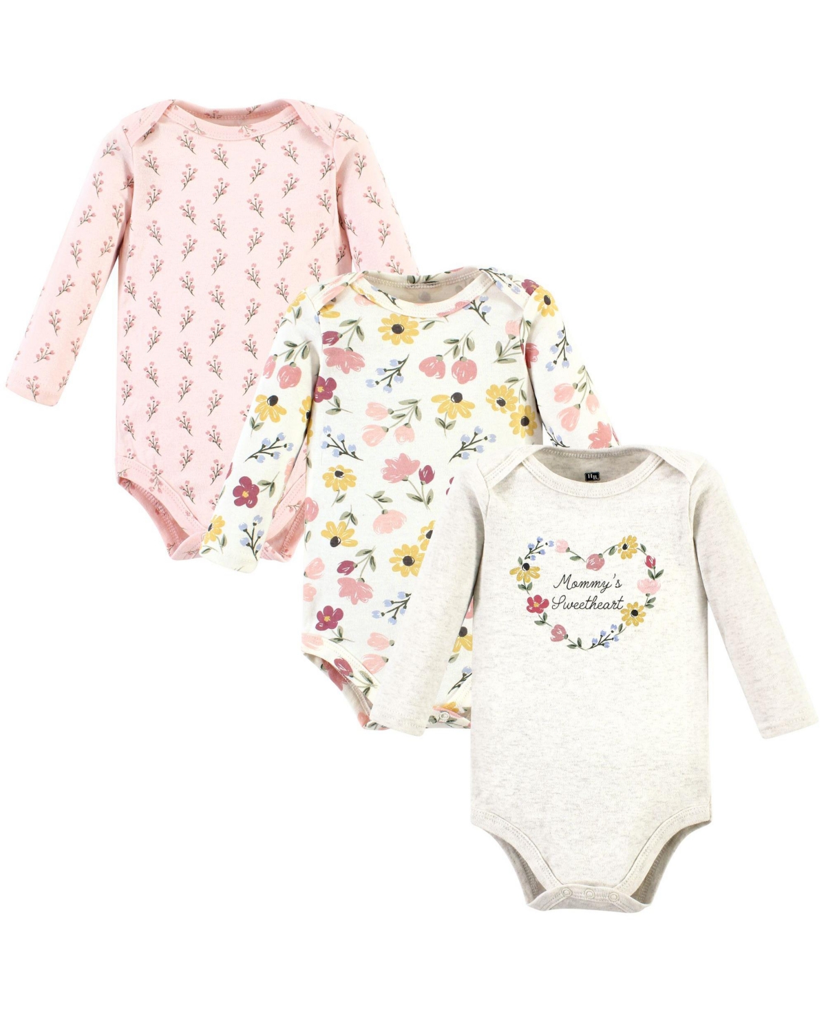 Click here for Hudson Baby Baby Girls Hudson Cotton Long-Sleeve B... prices