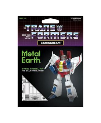 Fascinations Metal Earth Transformers Starscream Color Model Kit - Macy's
