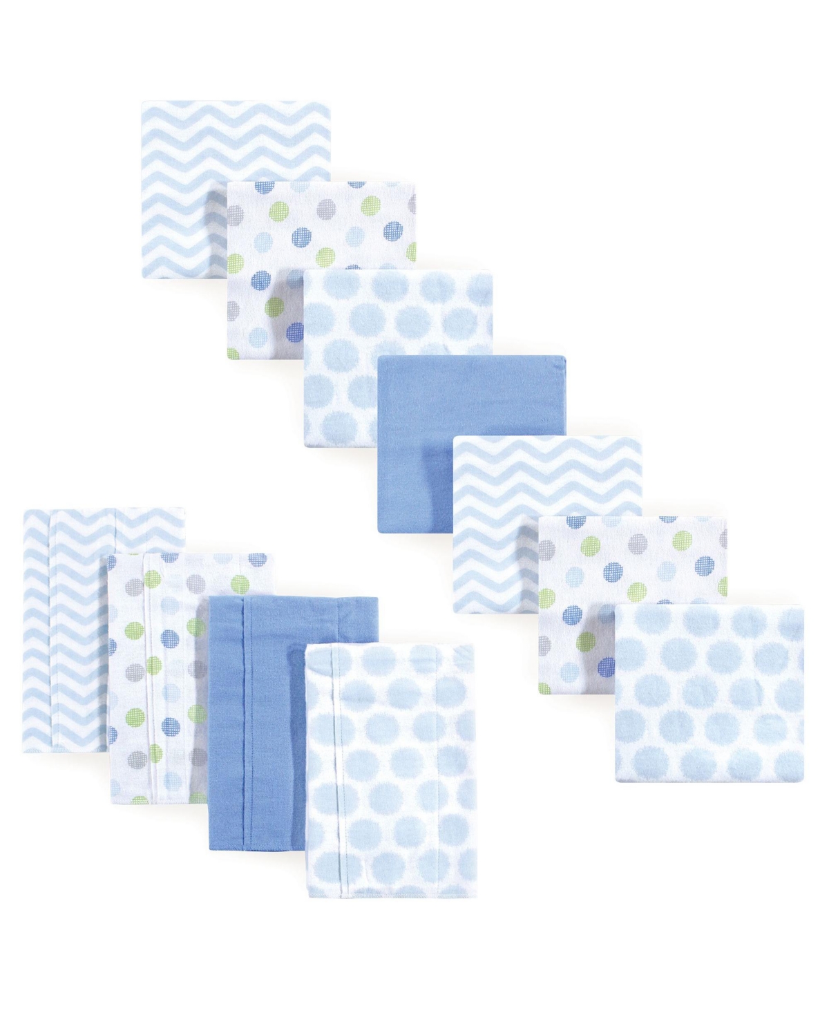 Click here for Luvable Friends Boys Essential 11-Count Cotton Fla... prices
