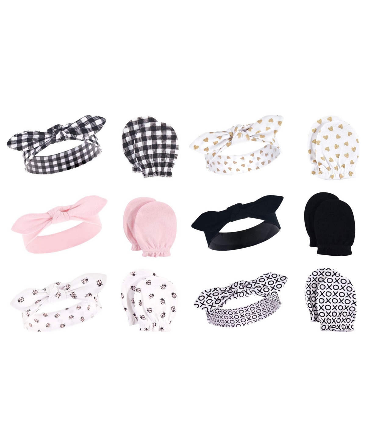 Click here for Hudson Baby Baby Girls Hudson 12Pc Headband and Sc... prices