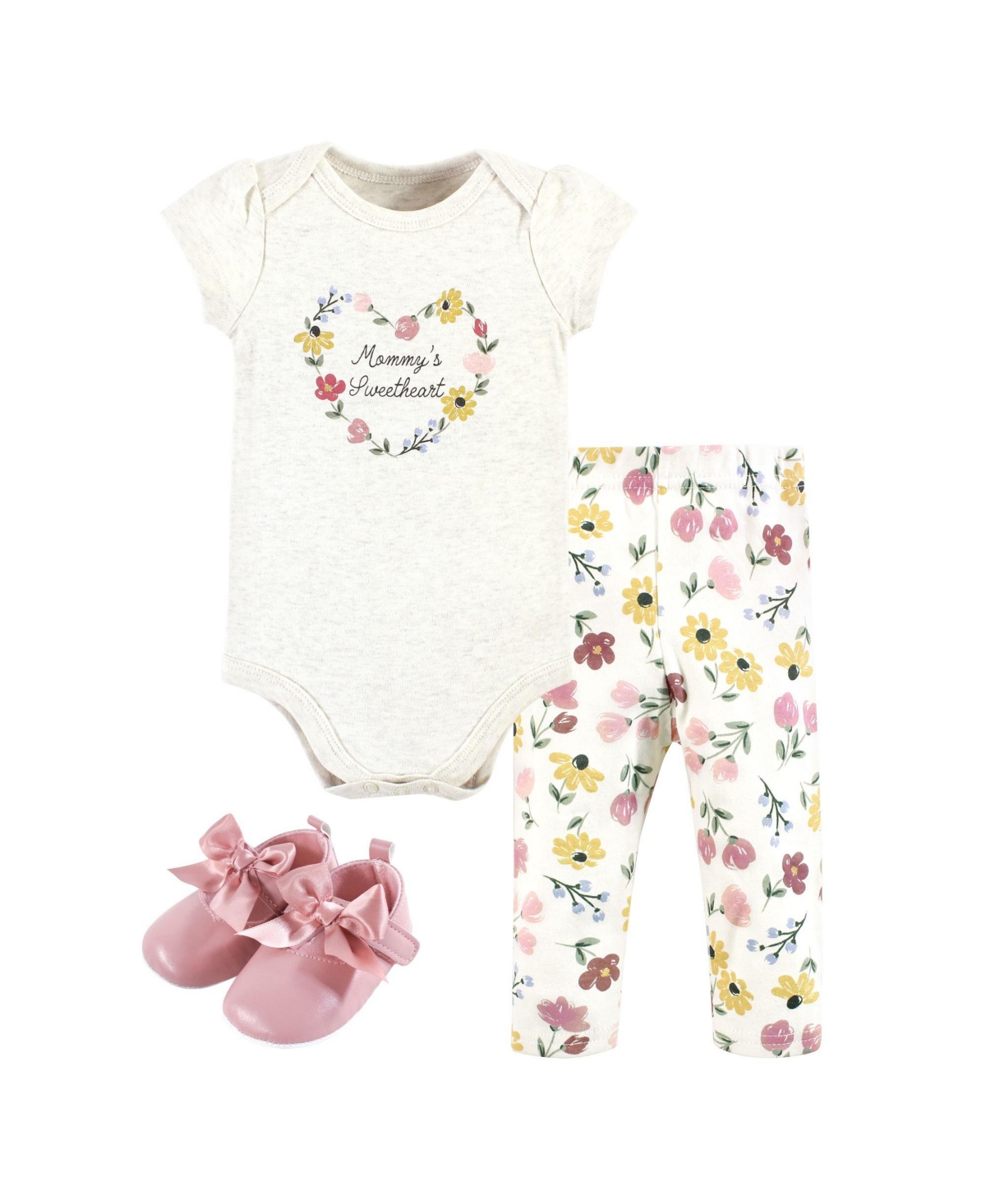 Click here for Hudson Baby Baby Girls Hudson Cotton Bodysuit  Pan... prices