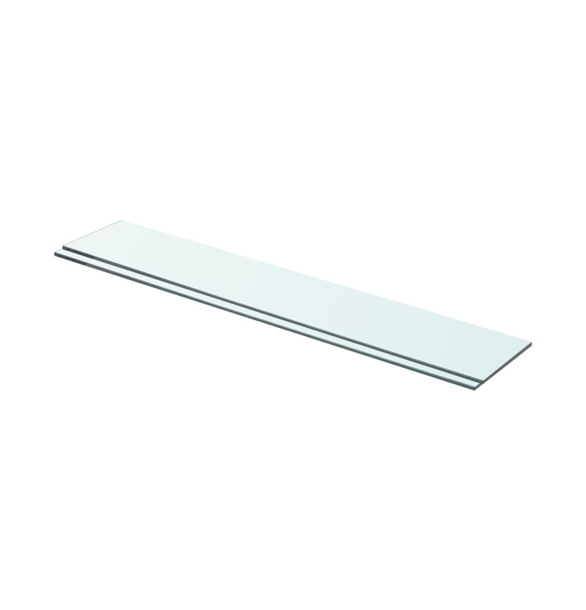 Click here for Shelves 2 pcs Panel Glass Clear 27.6x4.7 prices