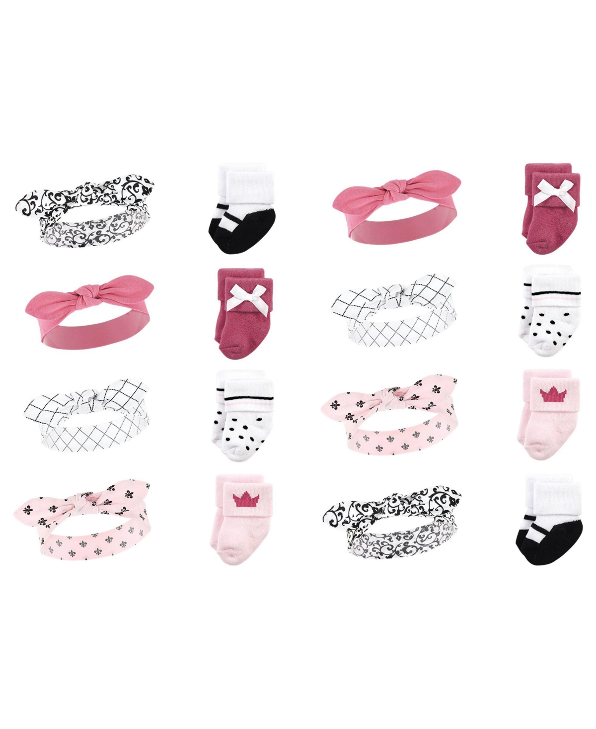 Click here for Hudson Baby Baby Girls Hudson 16Pc Headband and So... prices