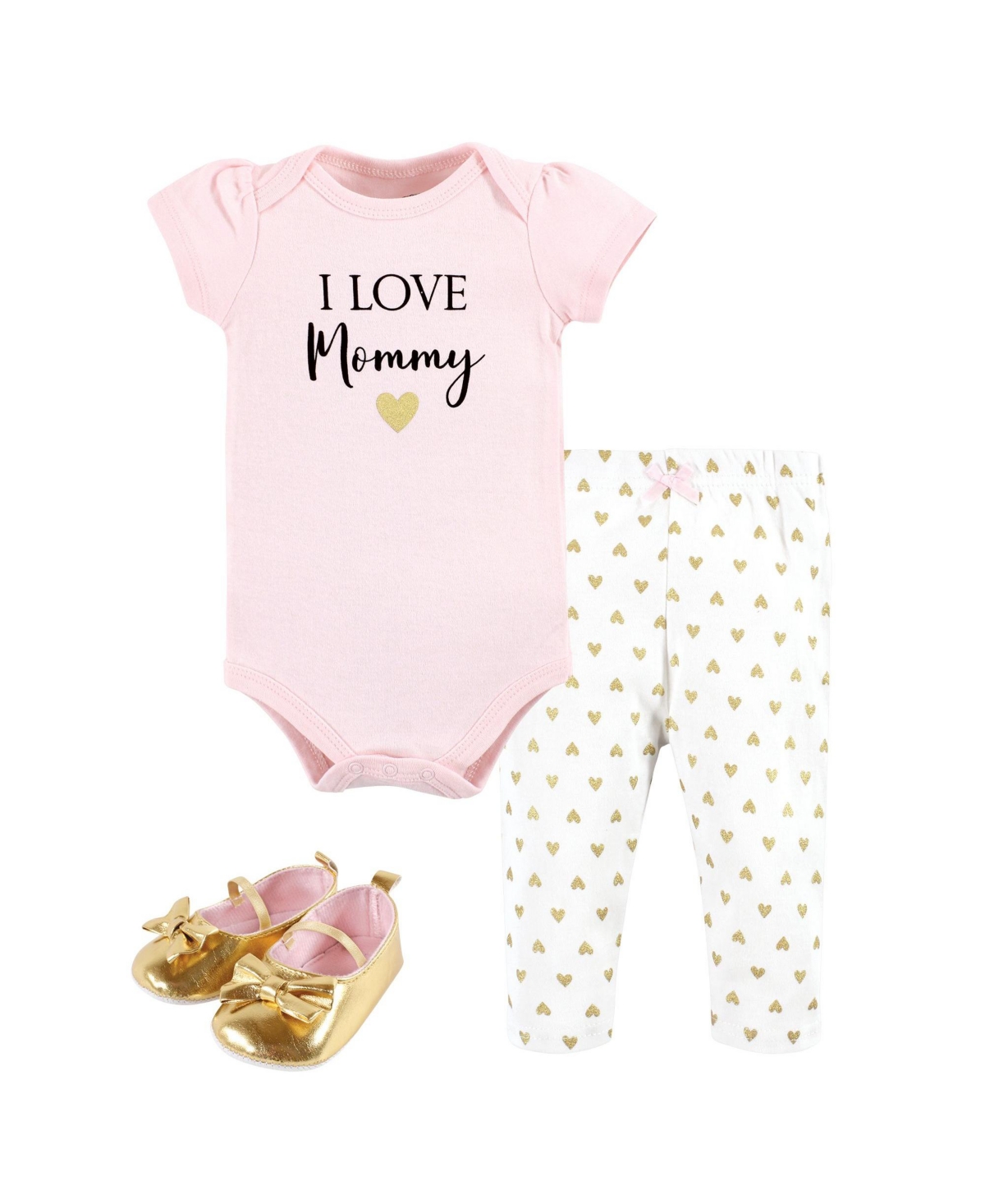Click here for Hudson Baby Baby Girls Hudson Cotton Bodysuit  Pan... prices