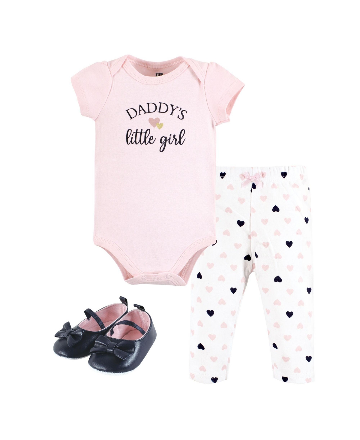 Click here for Hudson Baby Baby Girls Hudson Cotton Bodysuit  Pan... prices