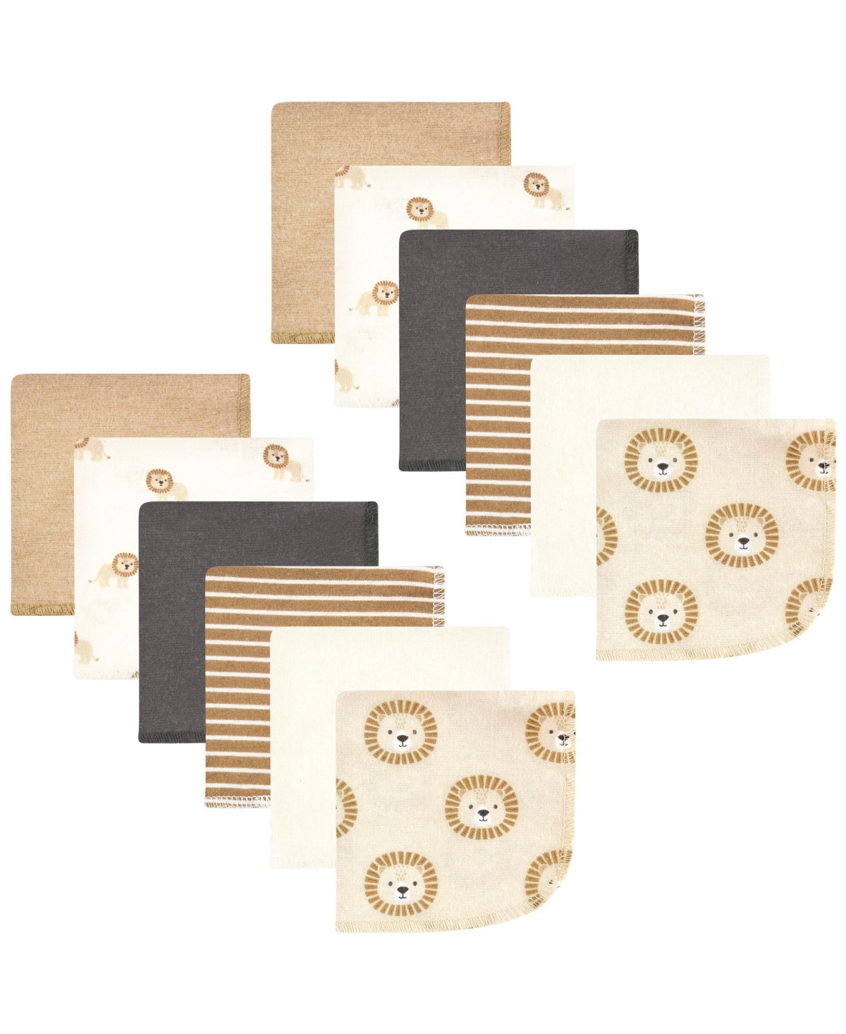 Click here for Hudson Baby Boys Soft Flannel Cotton Washcloths -... prices