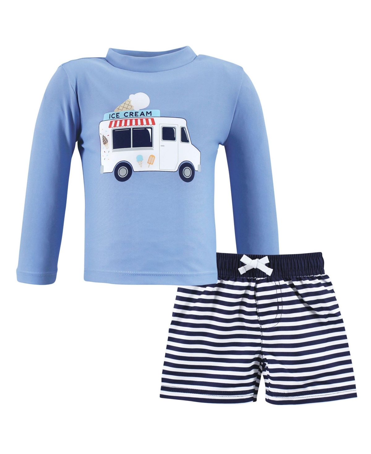 Click here for Hudson Baby Baby Boys Hudson Sun-Safe Rashguard Se... prices