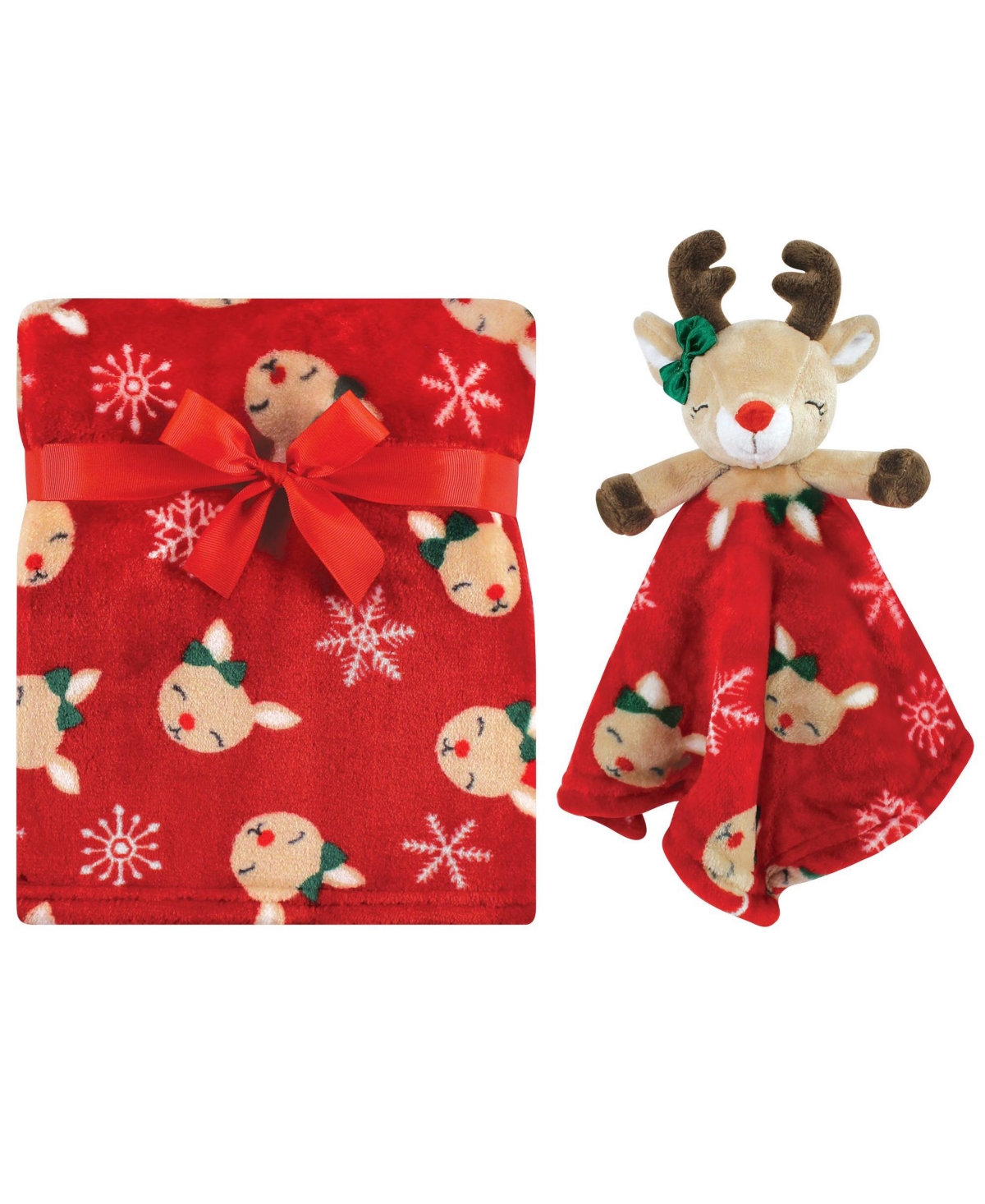 Click here for Hudson Baby Infant Plush Blanket with Security Bla... prices