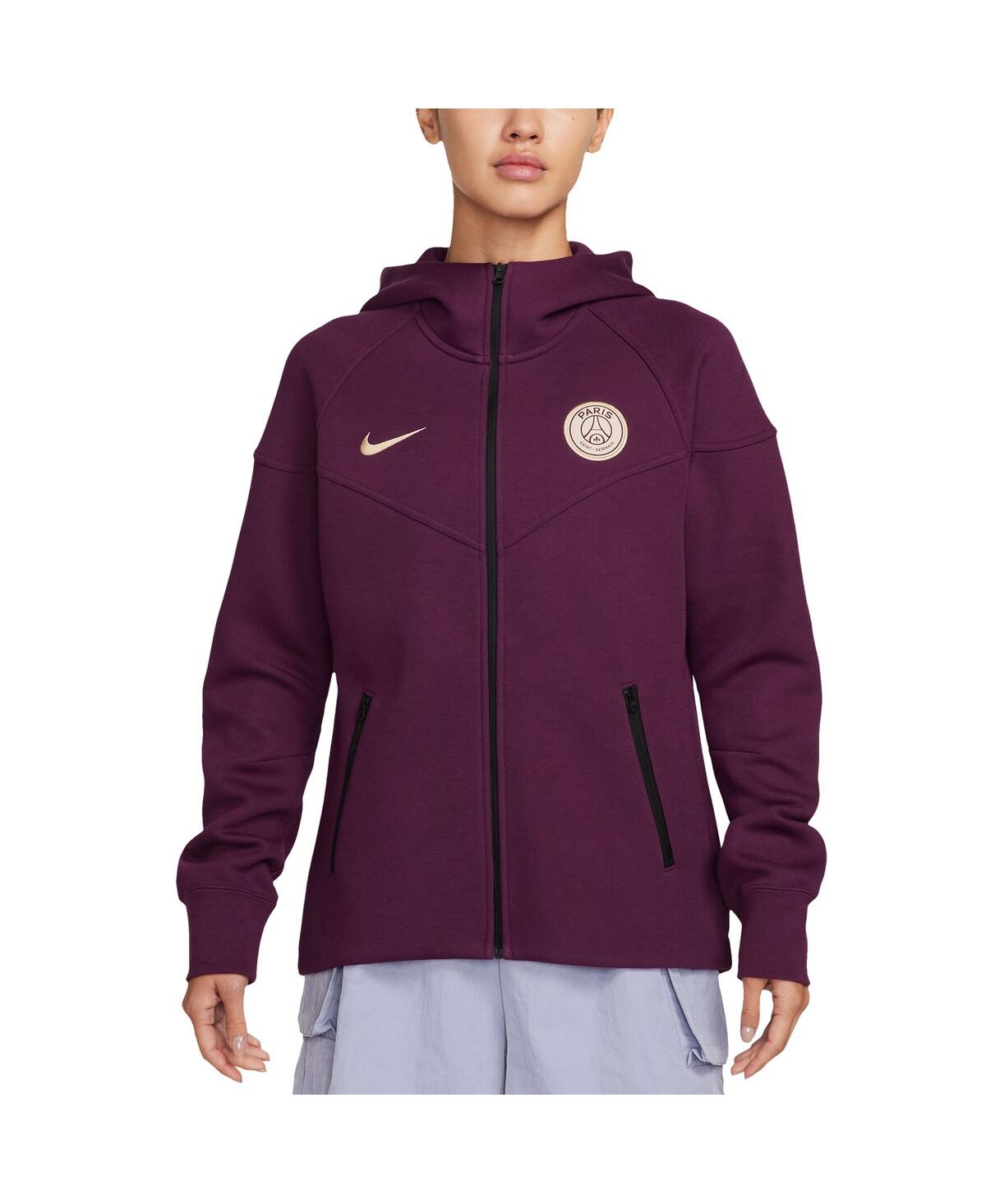 Click here for Nike Womens Burgundy Paris Saint-Germain 2024/25 T... prices