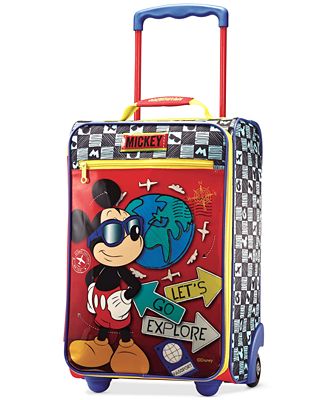 Disney Mickey Mouse 18" Rolling Suitcase by American Tourister - Kids ...