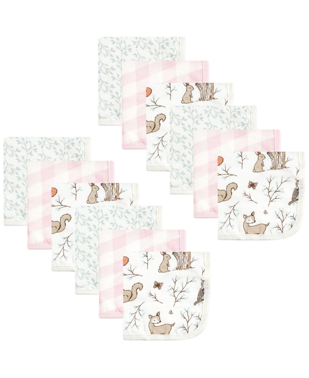 Click here for Hudson Baby Infant Girl Cotton Muslin Washcloths... prices
