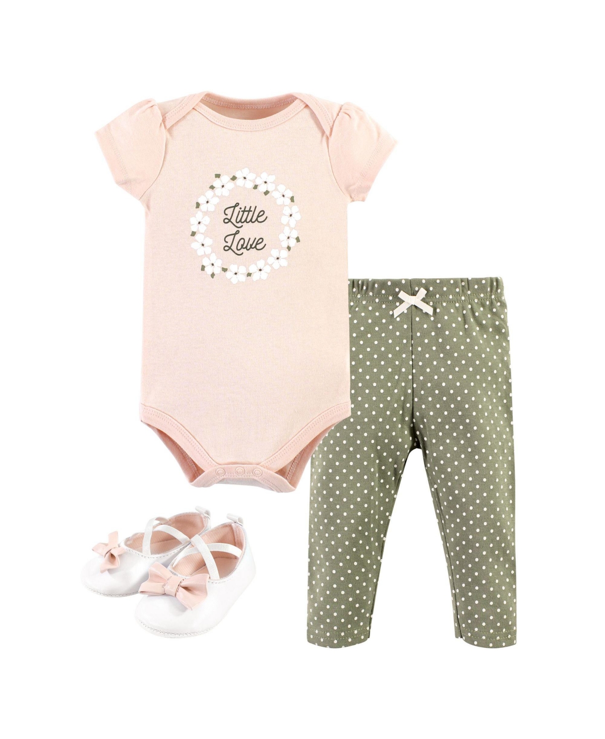 Click here for Hudson Baby Baby Girls Hudson Cotton Bodysuit  Pan... prices
