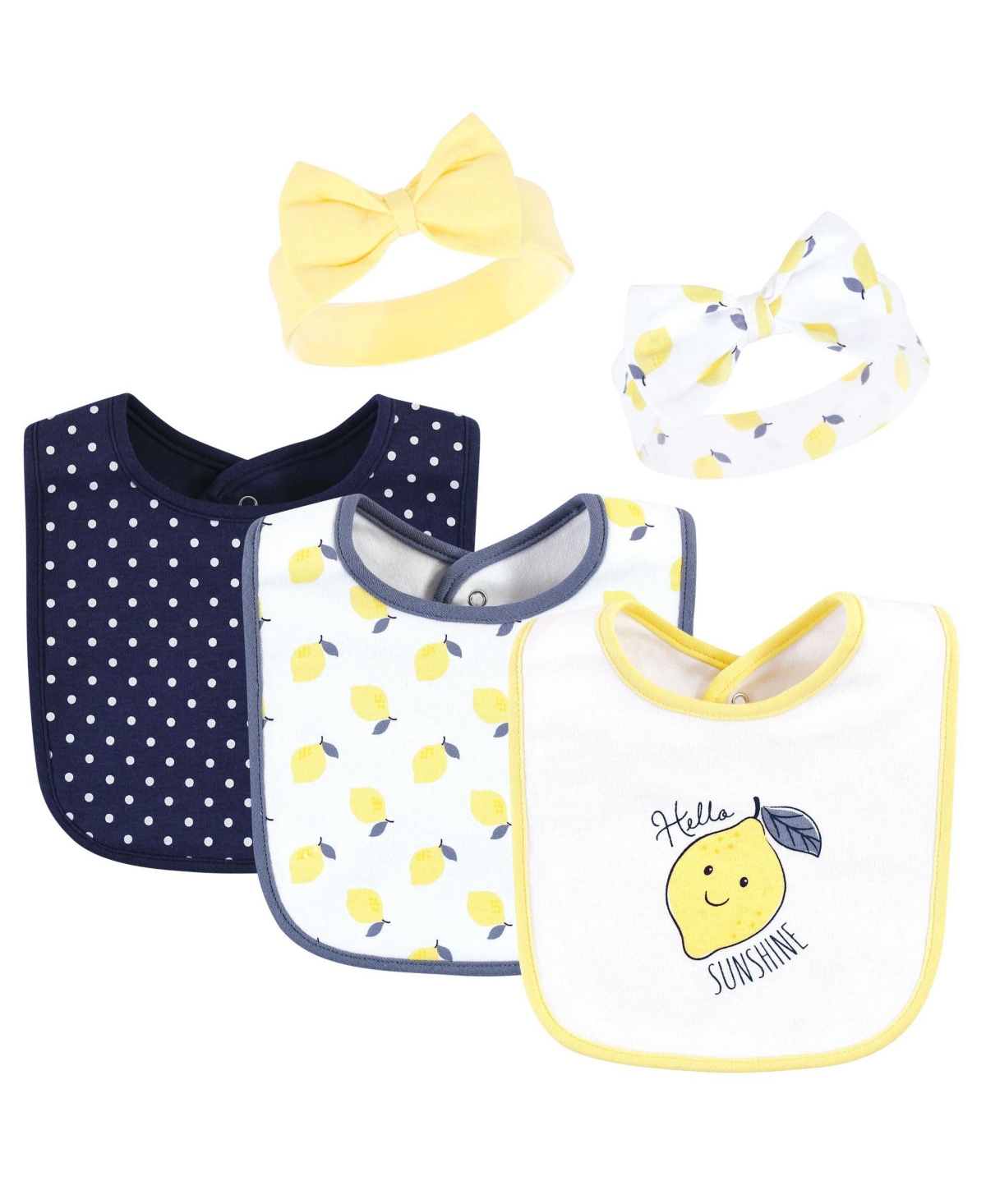 Click here for Hudson Baby Baby Girls Soft Cotton Bib & Headwear... prices