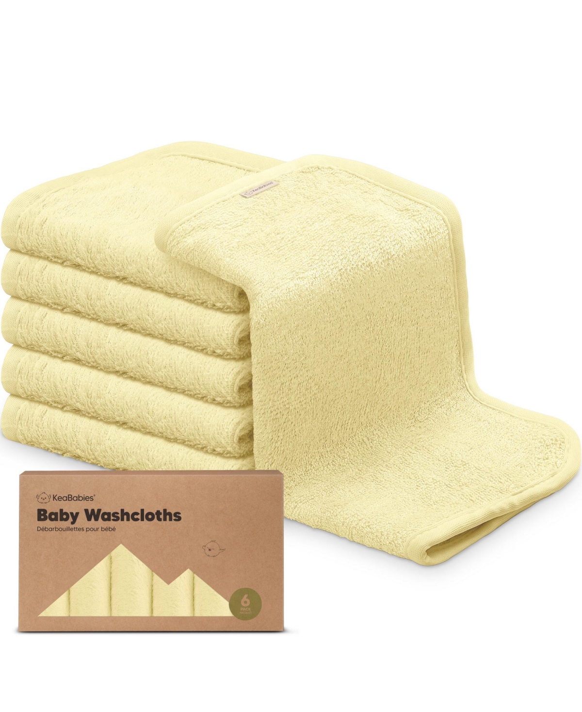 Click here for KeaBabies 6pk Deluxe Baby Washcloths  Organic and... prices